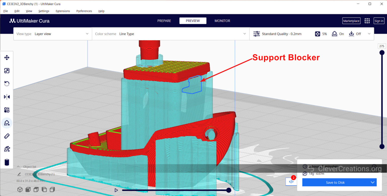 Cura Support Blocker: How to Block Supports in 6 Easy Steps | Clever ...